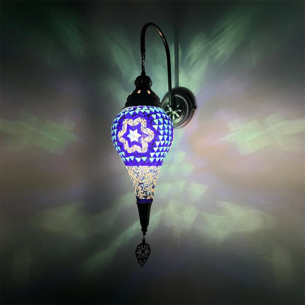 Applique murale orientale À motif fleuri • Applique Tendance